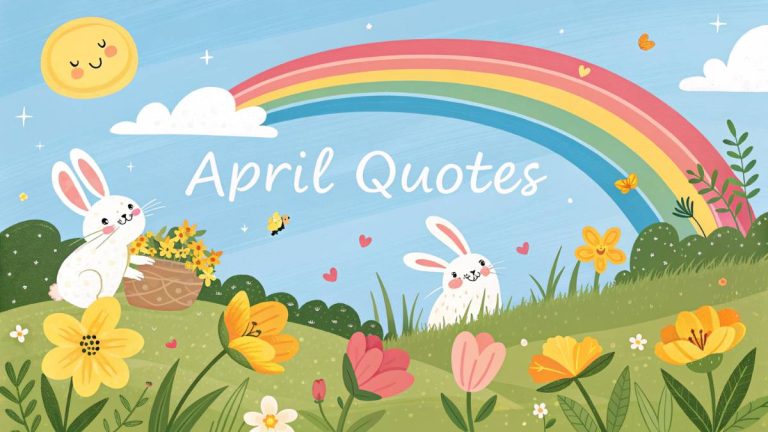 140+ April Quotes To Inspire, Motivate, And Make You Smile 🌸