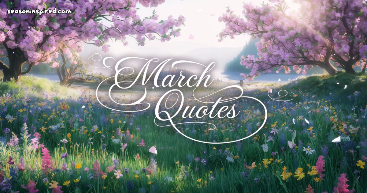 140 Hello, March! Funny, Inspirational & Short March Quotes - Season ...