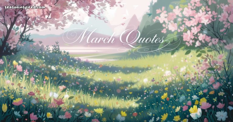 140 Hello, March! Funny, Inspirational & Short March Quotes - Season ...