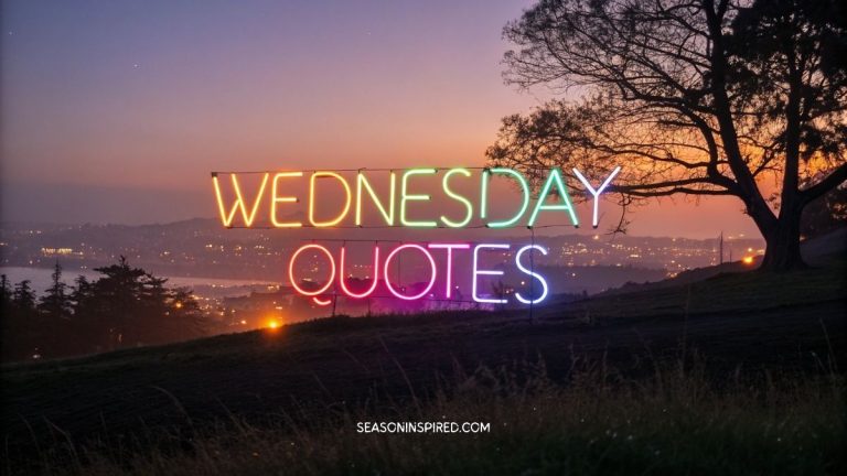 150+ Vibrant Wednesday Quotes: Midweek Inspiration & Humor