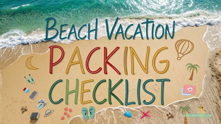 Ultimate Beach Vacation Packing Checklist: Family & Women’s Essentials
