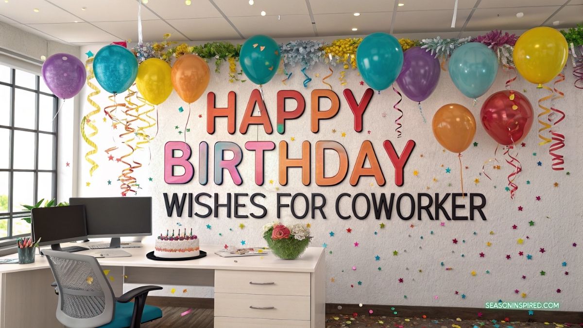 165 Perfect Happy Birthday Wishes For Coworker (Fun & Professional)