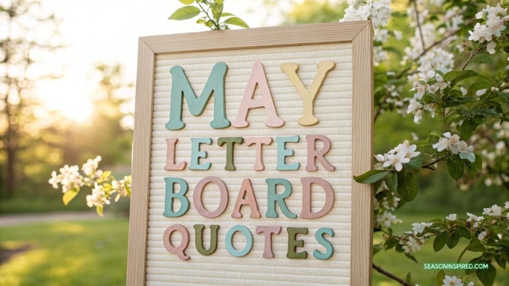 100 May Letter Board Quotes: Inspire, Laugh & Shine This Month!