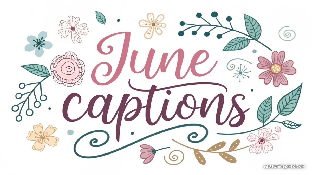130+ June Captions: Shine Bright This Summer!