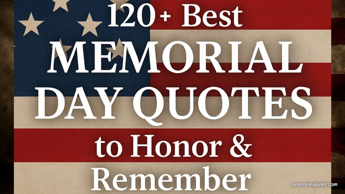 120+ Thank You Memorial Day Quotes To Honor & Remember