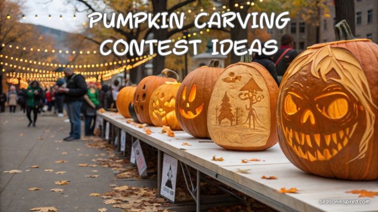 Creative Pumpkin Carving Contest Winners - Season Inspired