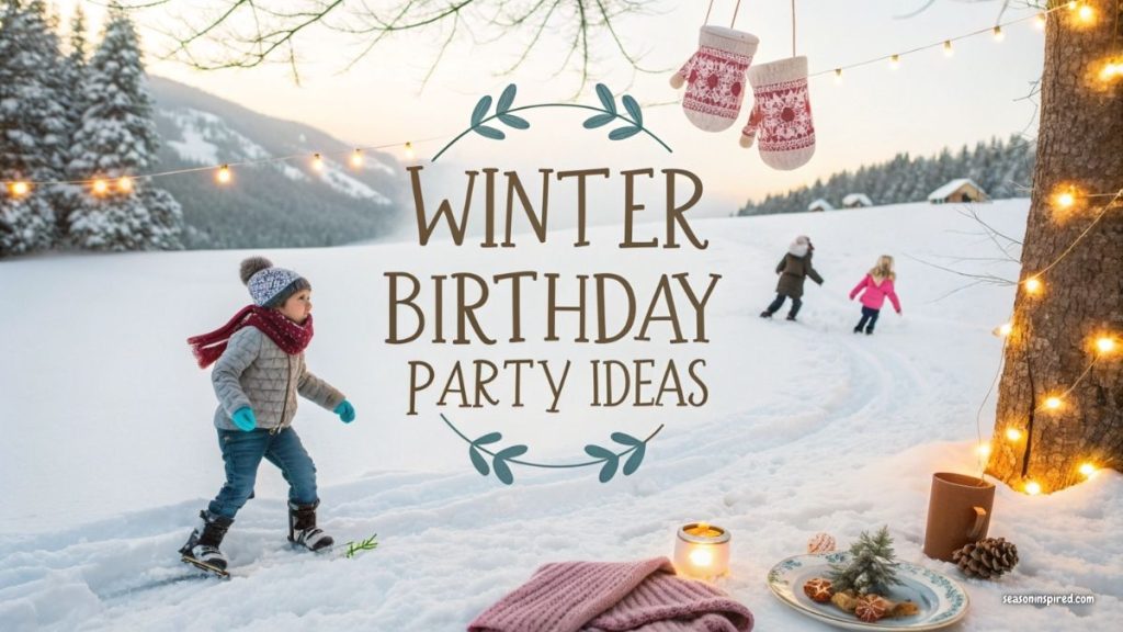 Winter Birthday Party Ideas: Cozy & Magical Themes