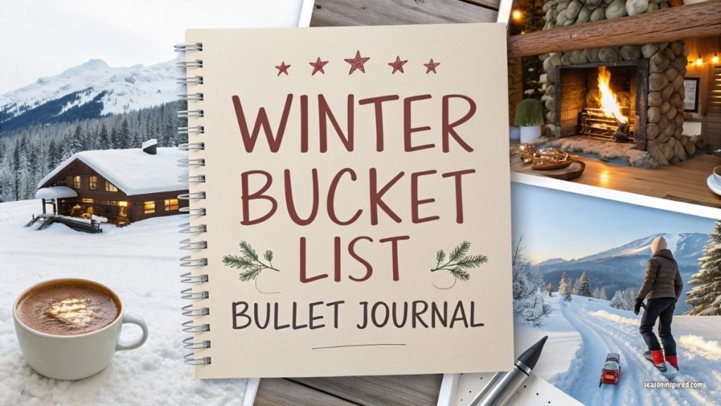 Winter Bucket List Bullet Journal Ideas (2025)
