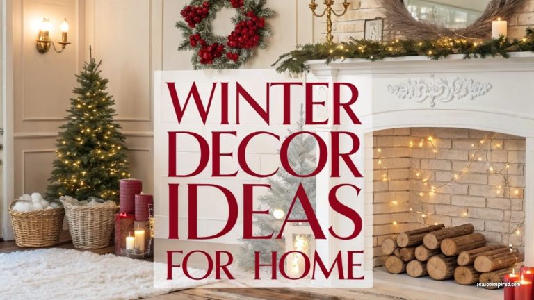 Winter Decor Ideas For The Home | Cozy & Simple 2025 Guide